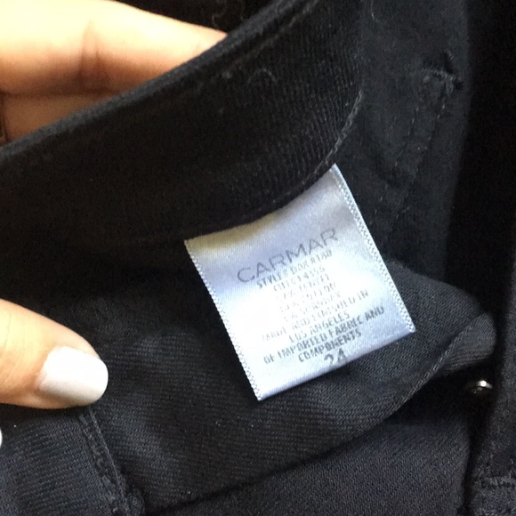 Carmar | Jeans | Carmar Lf High Waisted Black Skinny Jean | Poshmark